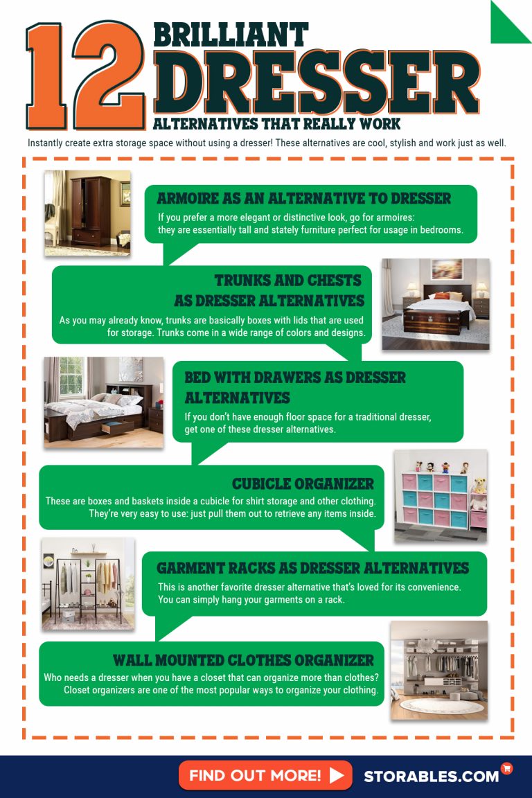 12 Brilliant Dresser Alternatives That Really Work | Storables