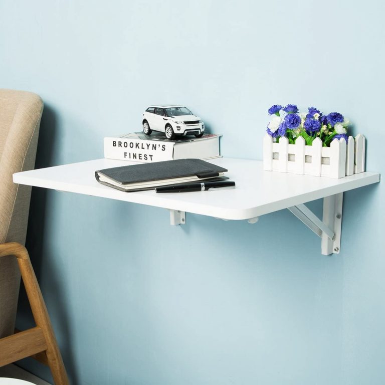 17 Space-Saving Wall Mounted Folding Tables You Must Buy | Storables