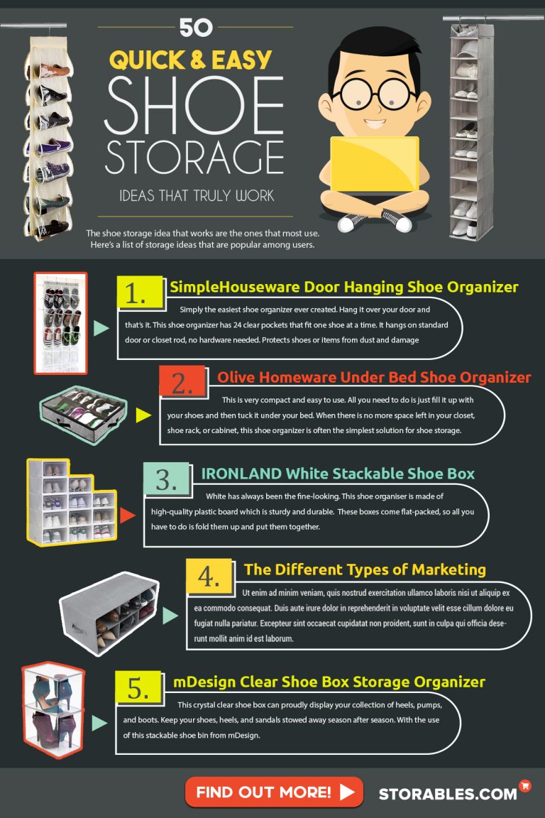 50 Quick & Easy Shoe Storage Ideas That Truly Work | Storables