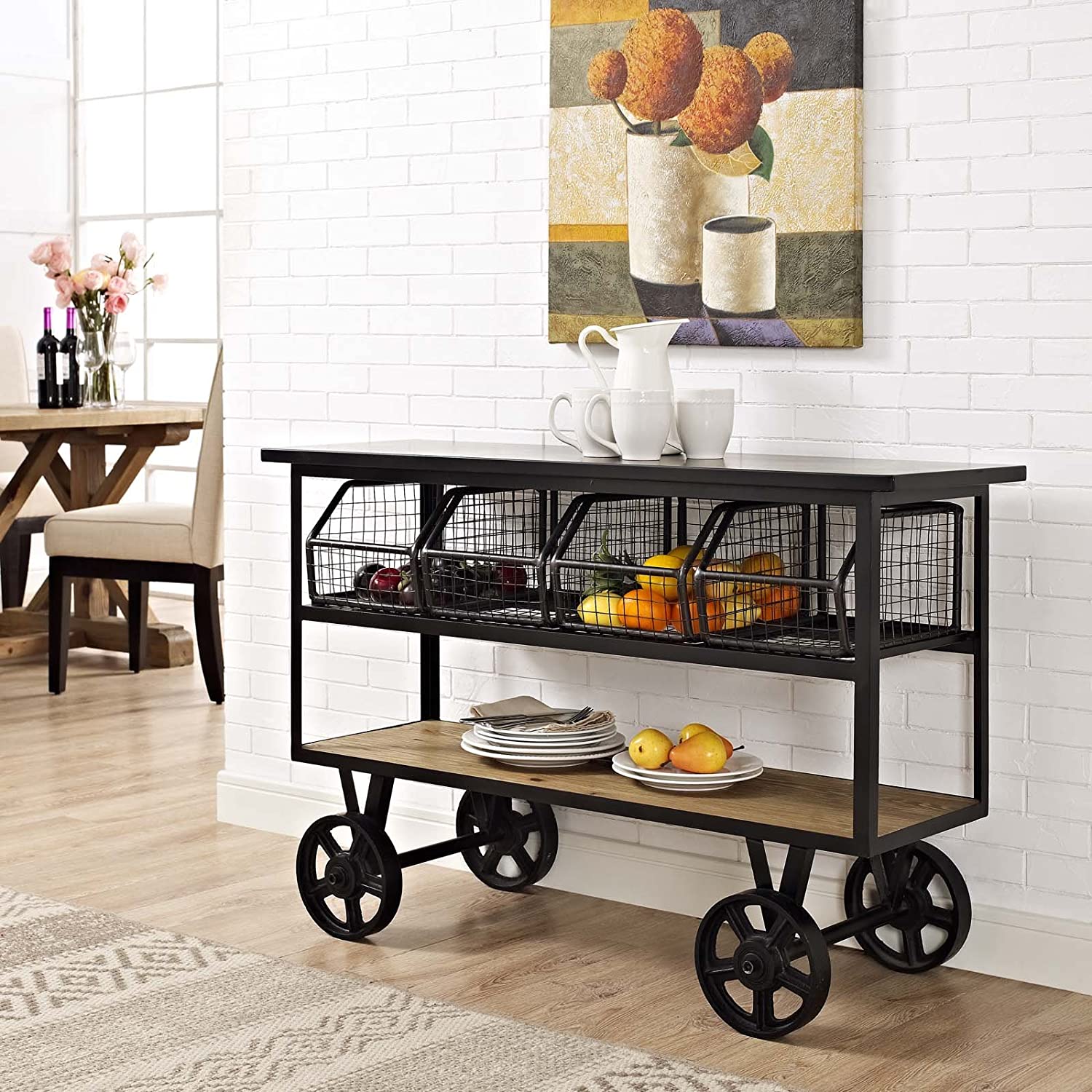 20 Brilliant Ways to Efficiently Use Your Kitchen Storage Cart | Storables