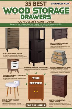 35 Best Wood Storage Drawers You Wouldn’t Want To Miss | Storables