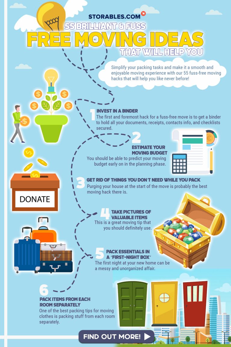55 Brilliant & Fuss Free Moving Ideas That Will Help You | Storables