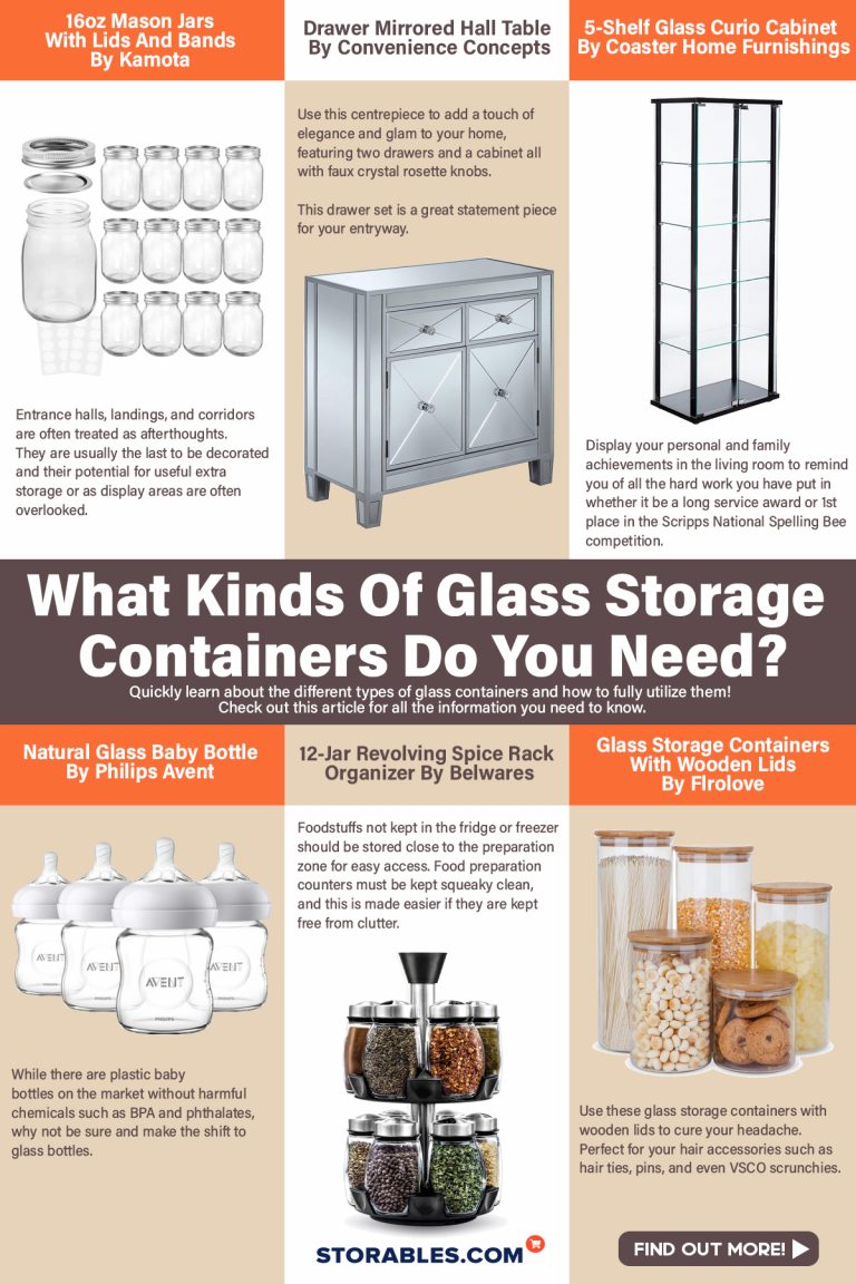 What Kind Of Glass Storage Containers Do You Need? | Storables