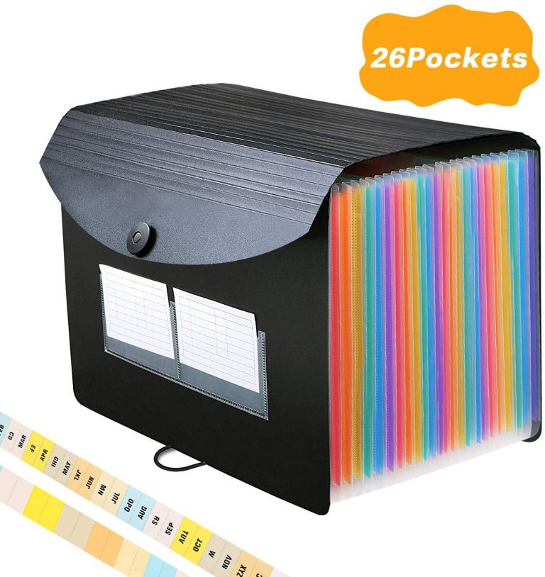 20 Best Expanding File Folder That Are A Steal | Storables