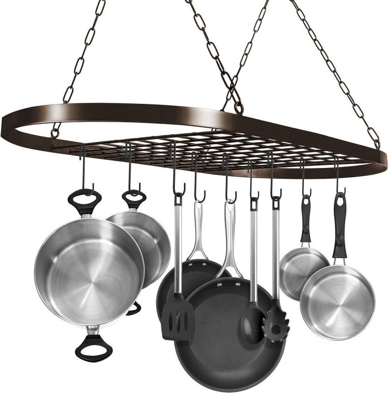 20 Best Hanging Pot Racks To Make Your Kitchen Clutter-Free | Storables