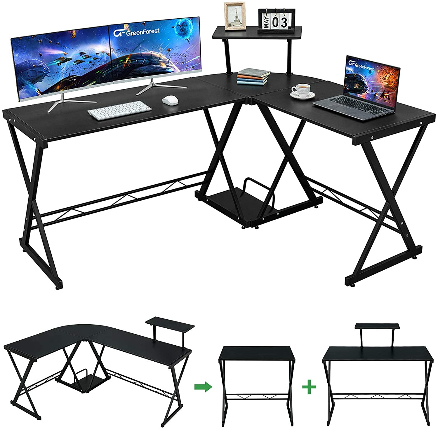 20 Best L-Shaped Desks For Carving A Workspace At Home | Storables