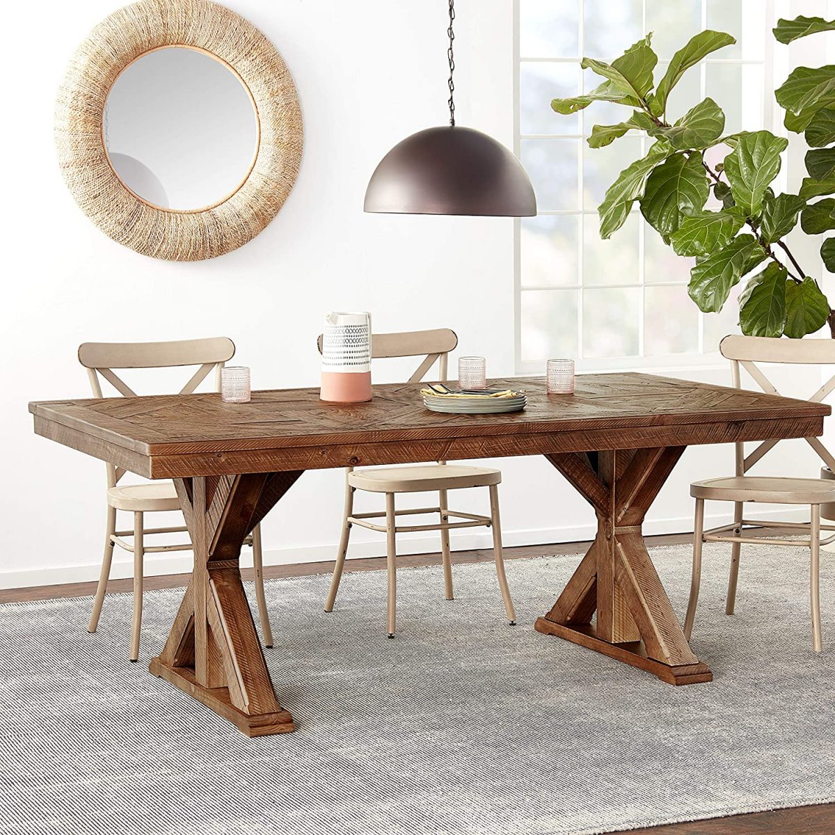 11 Best Reclaimed Wood Dining Tables for Your Rustic Home | Storables