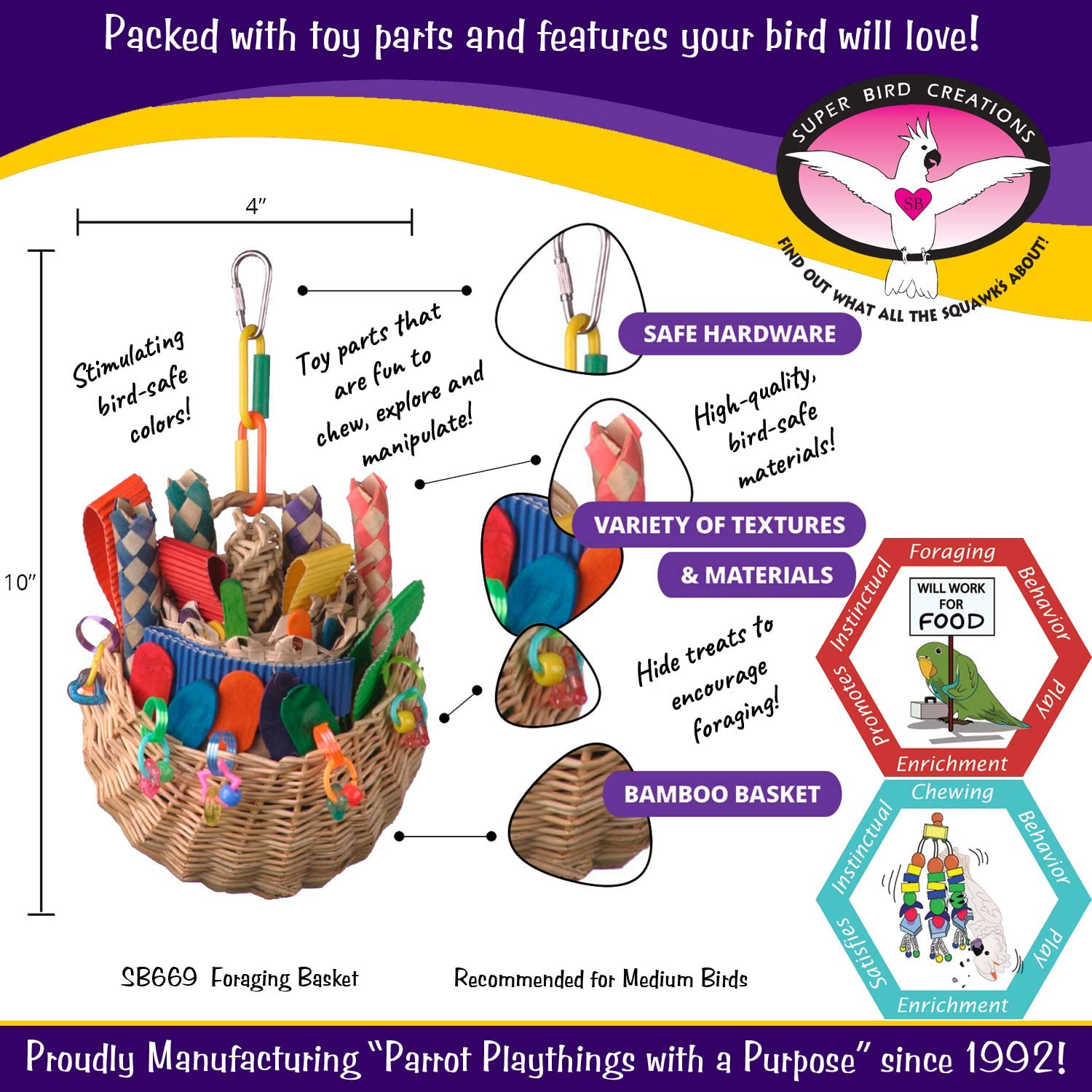 14 Parrot Toys That Keep Your Pets Sharp and Lively | Storables