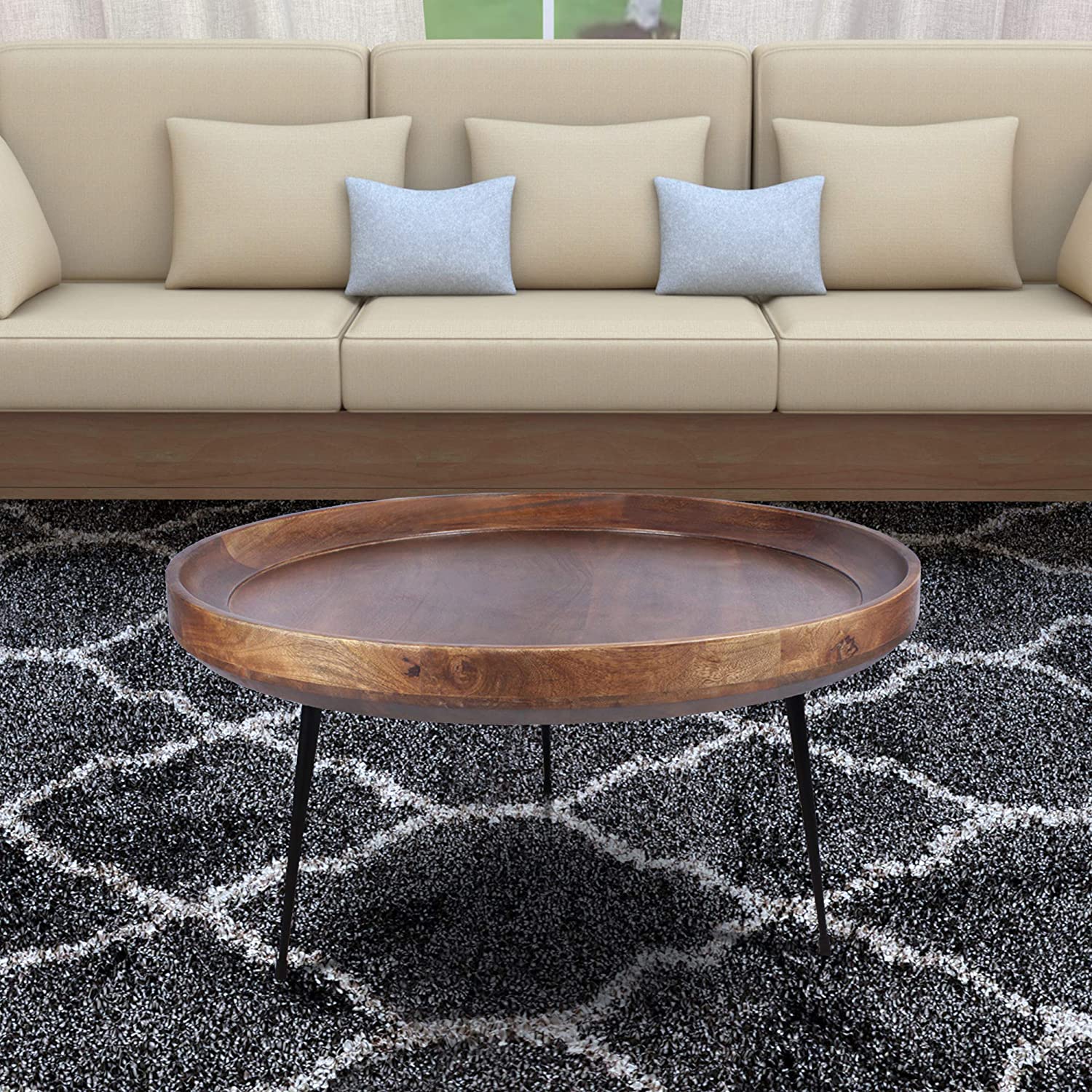 15 Round Coffee Table Best for a Delightful Noon Tea Time | Storables
