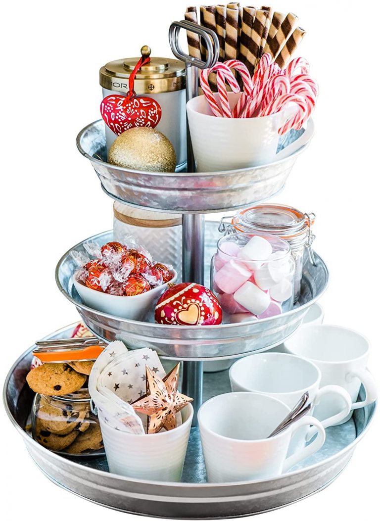 15 Multi-Tiered Serving Tray for Small-Scale Home Gatherings | Storables