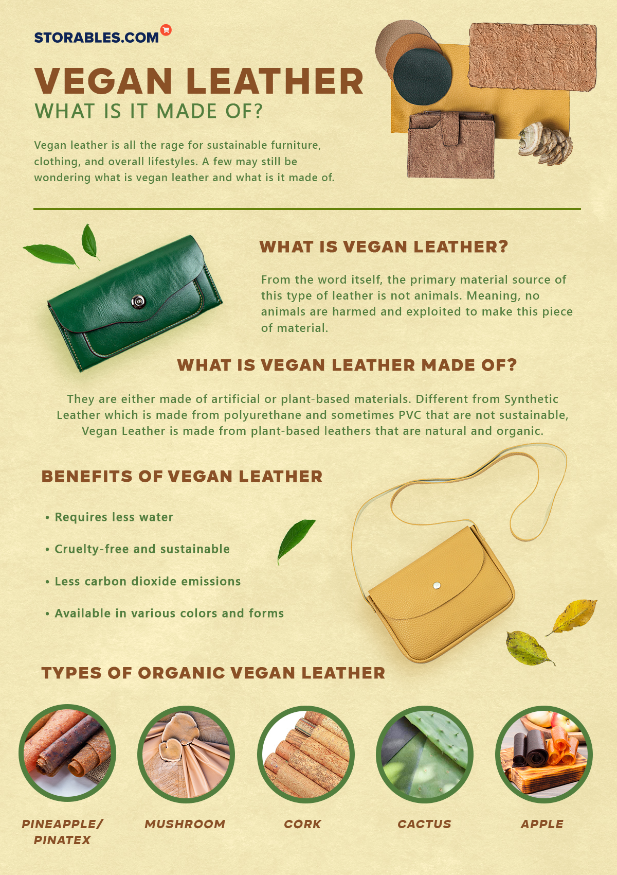 What Is Vegan Leather and What Is It Made Of | Storables