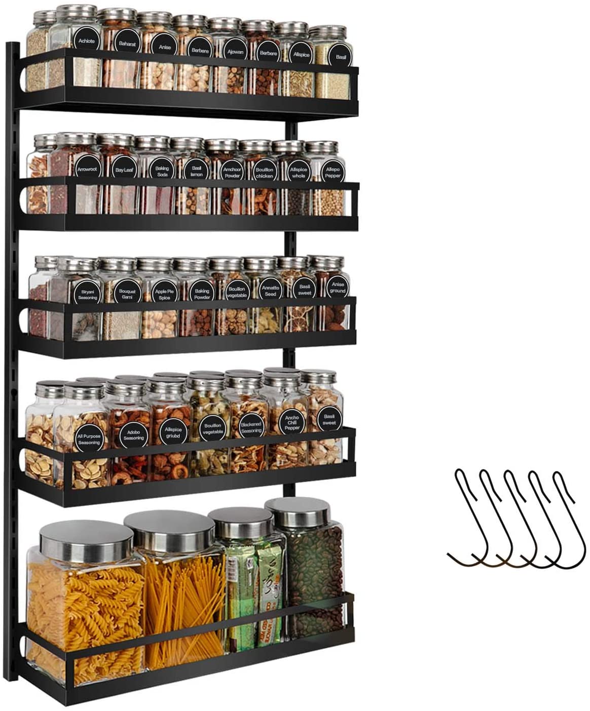 Best Wall Mounted Spice Rack for Your Pantry | Storables