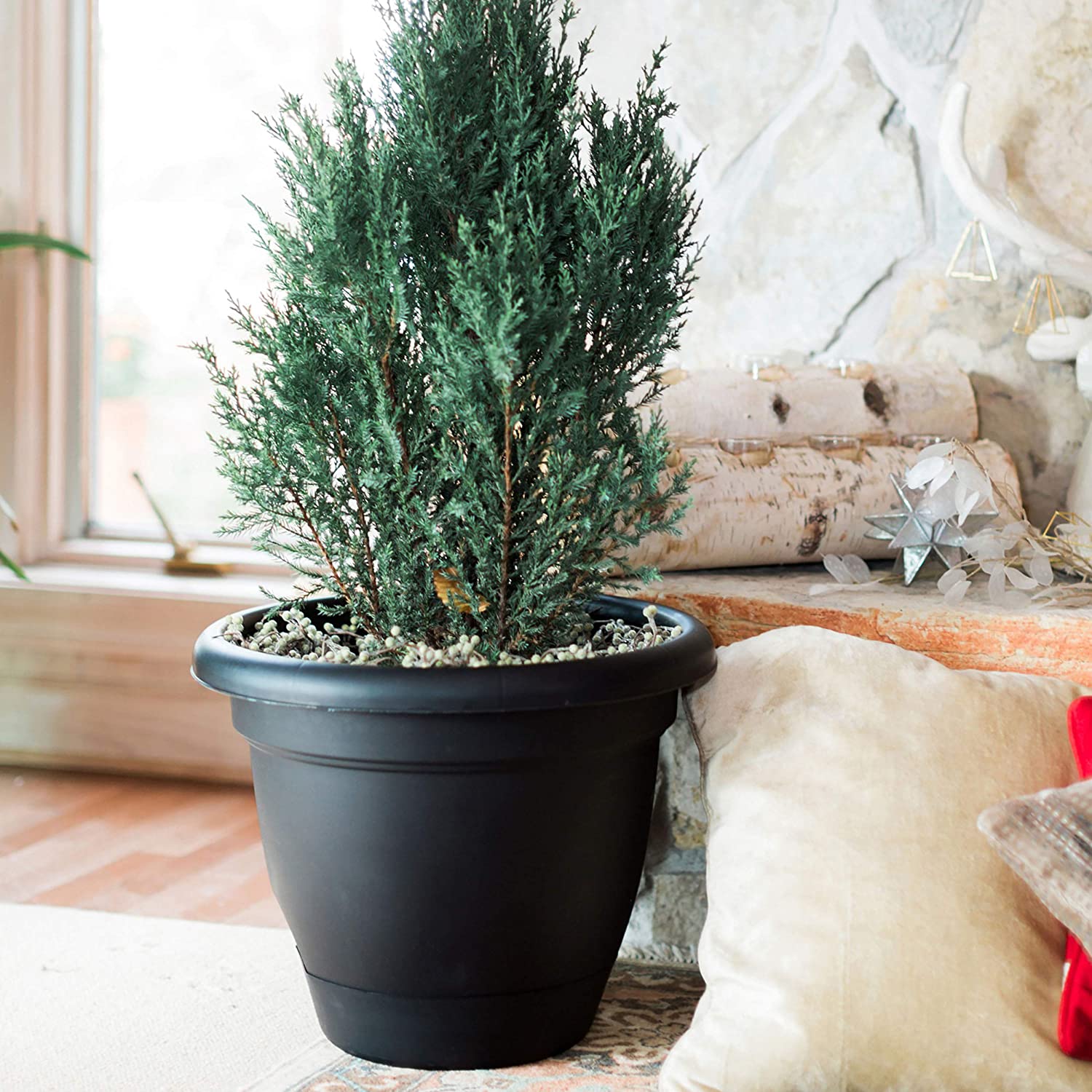 10 Large Outdoor Flower Pots For Your Dense Garden | Storables