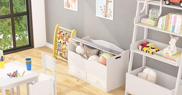 10 Best Toy Storage Bench Picks For Living Rooms | Storables