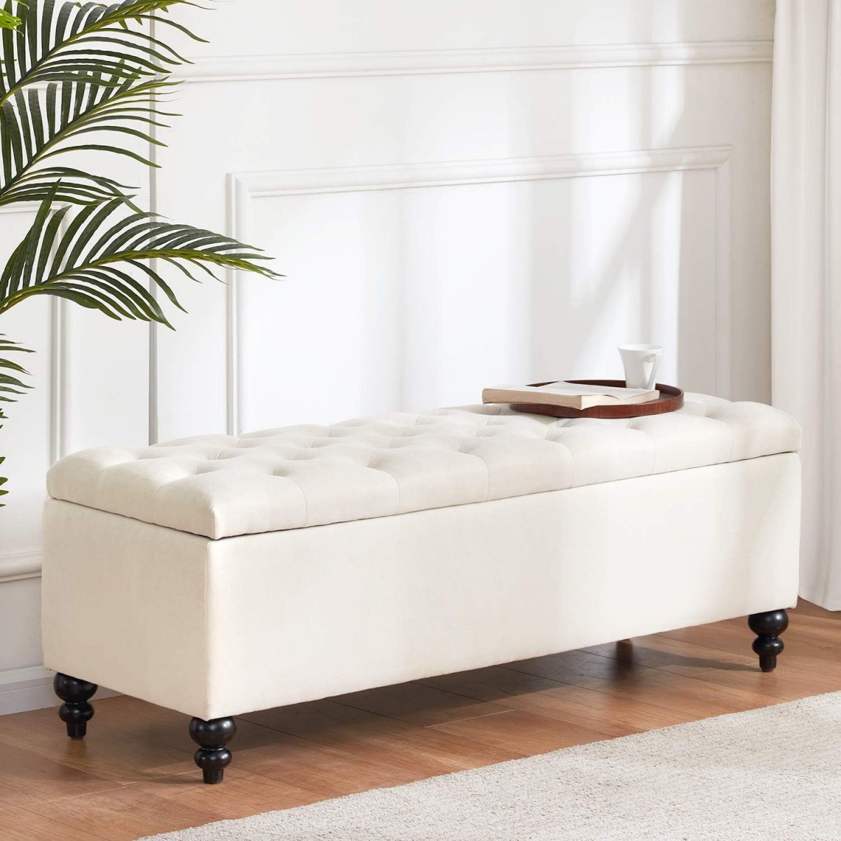 Top 15 Large Storage Ottoman Picks for Your Home (Over 40”) | Storables