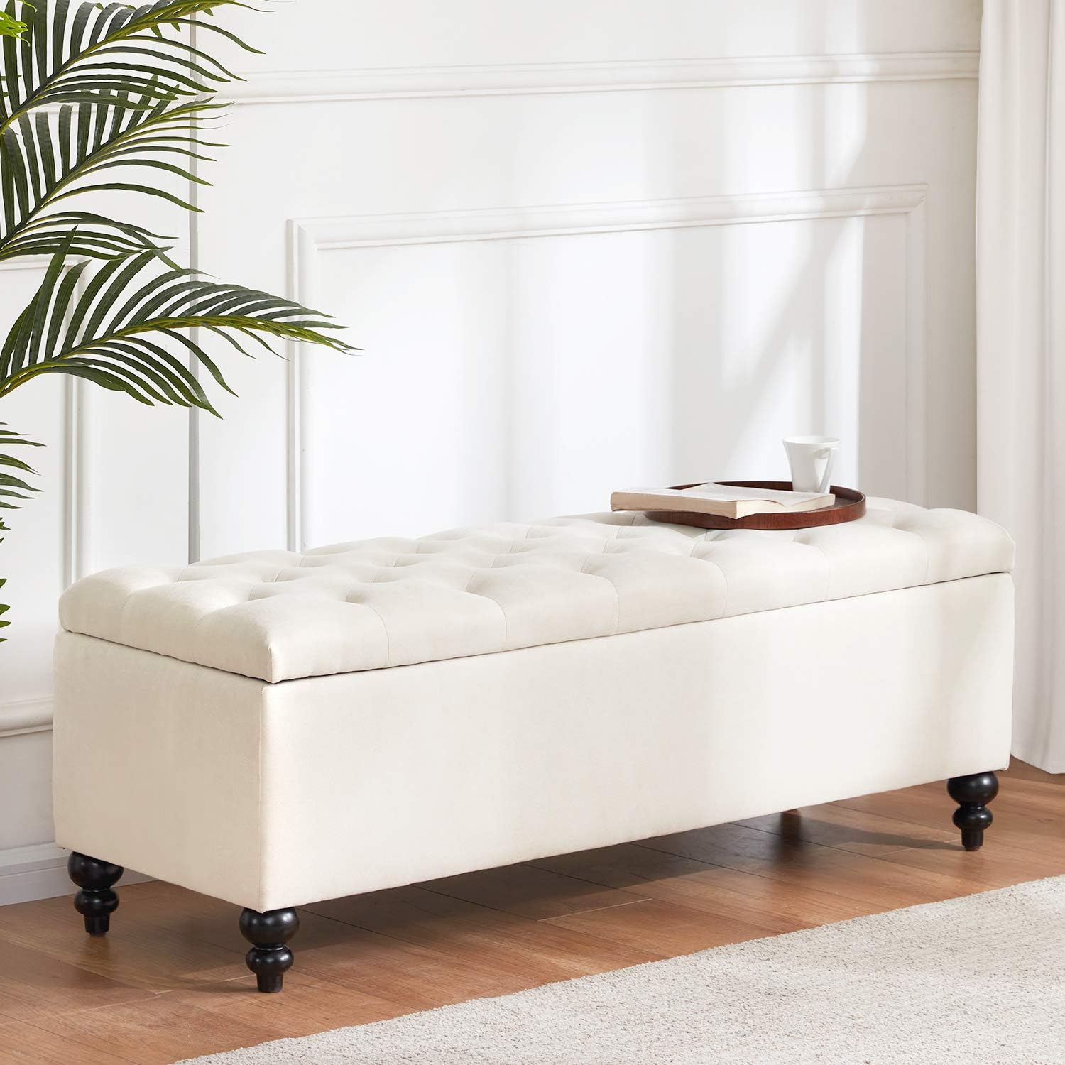 Top 15 Large Storage Ottoman Picks for Your Home (Over 40”) | Storables