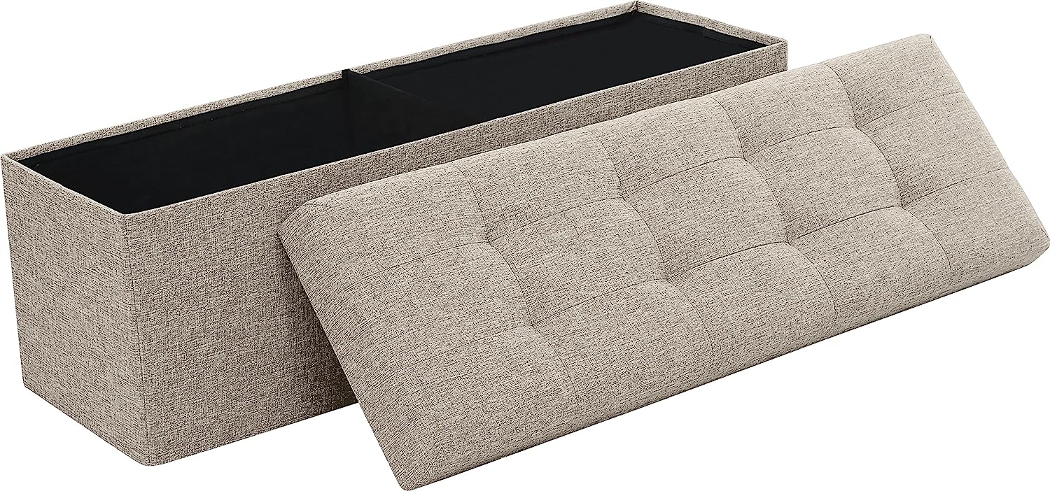 Top 15 Large Storage Ottoman Picks for Your Home (Over 40”) | Storables
