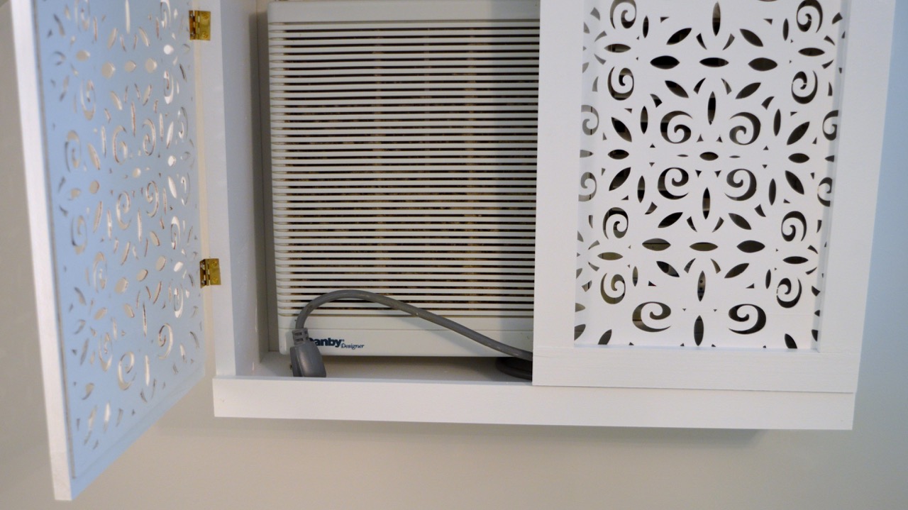 How To Hide Window AC Unit Inside Storables