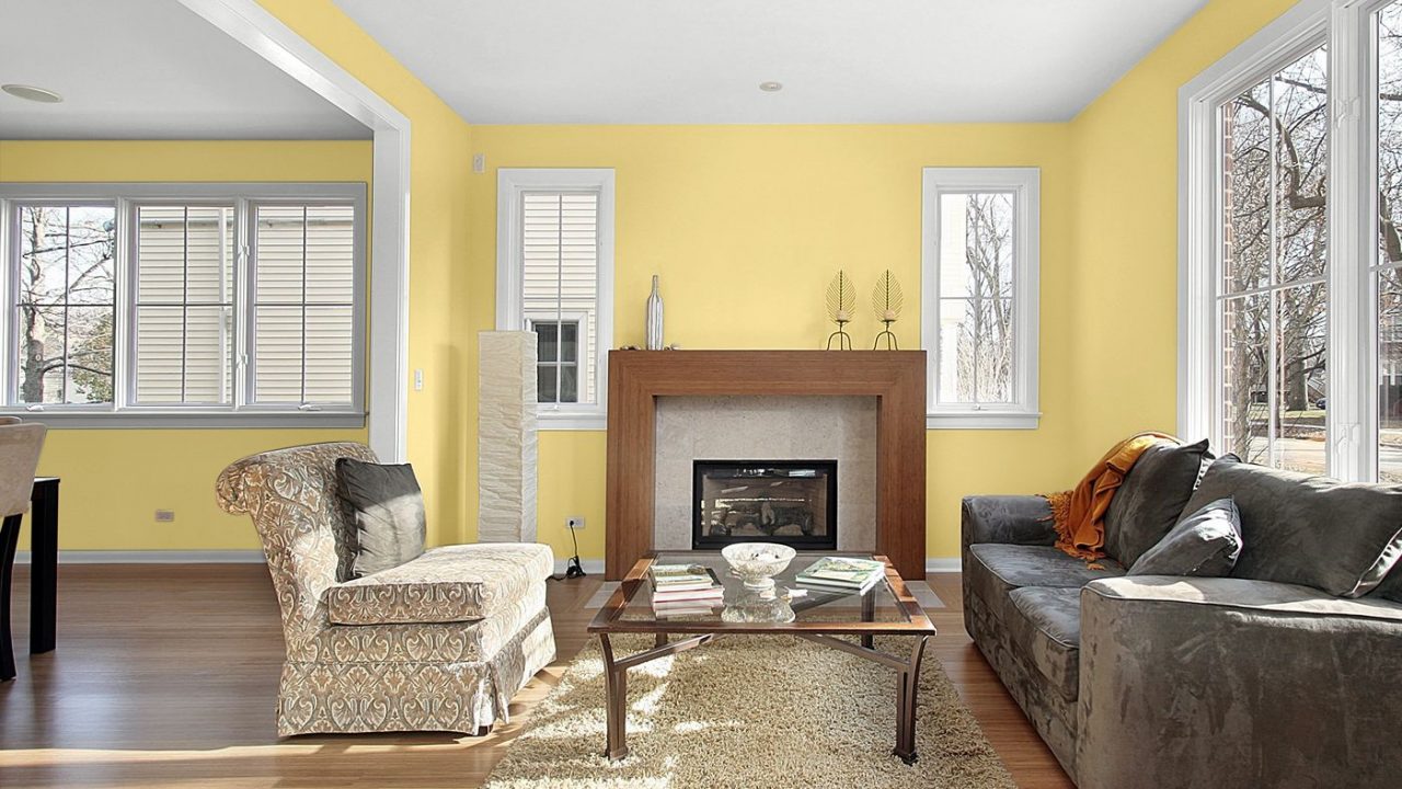 Yellow Living Rooms