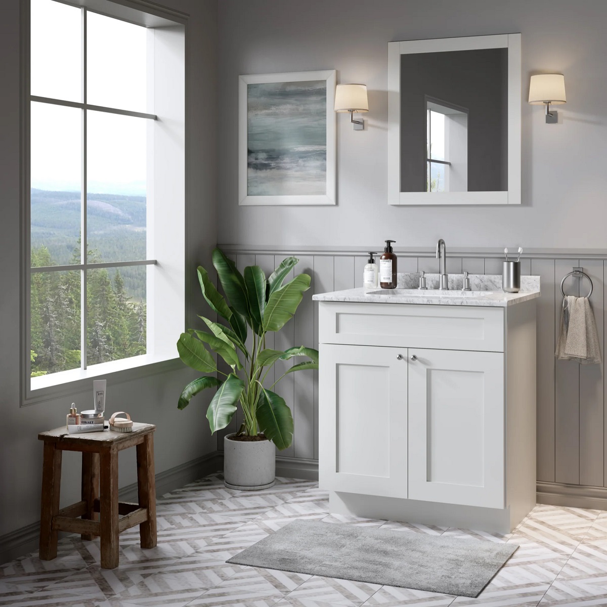 What Size Mirror Do I Need For A 36 Inch Vanity Storables What Size Mirror Do I Need For A 36 Inch Vanity Storables