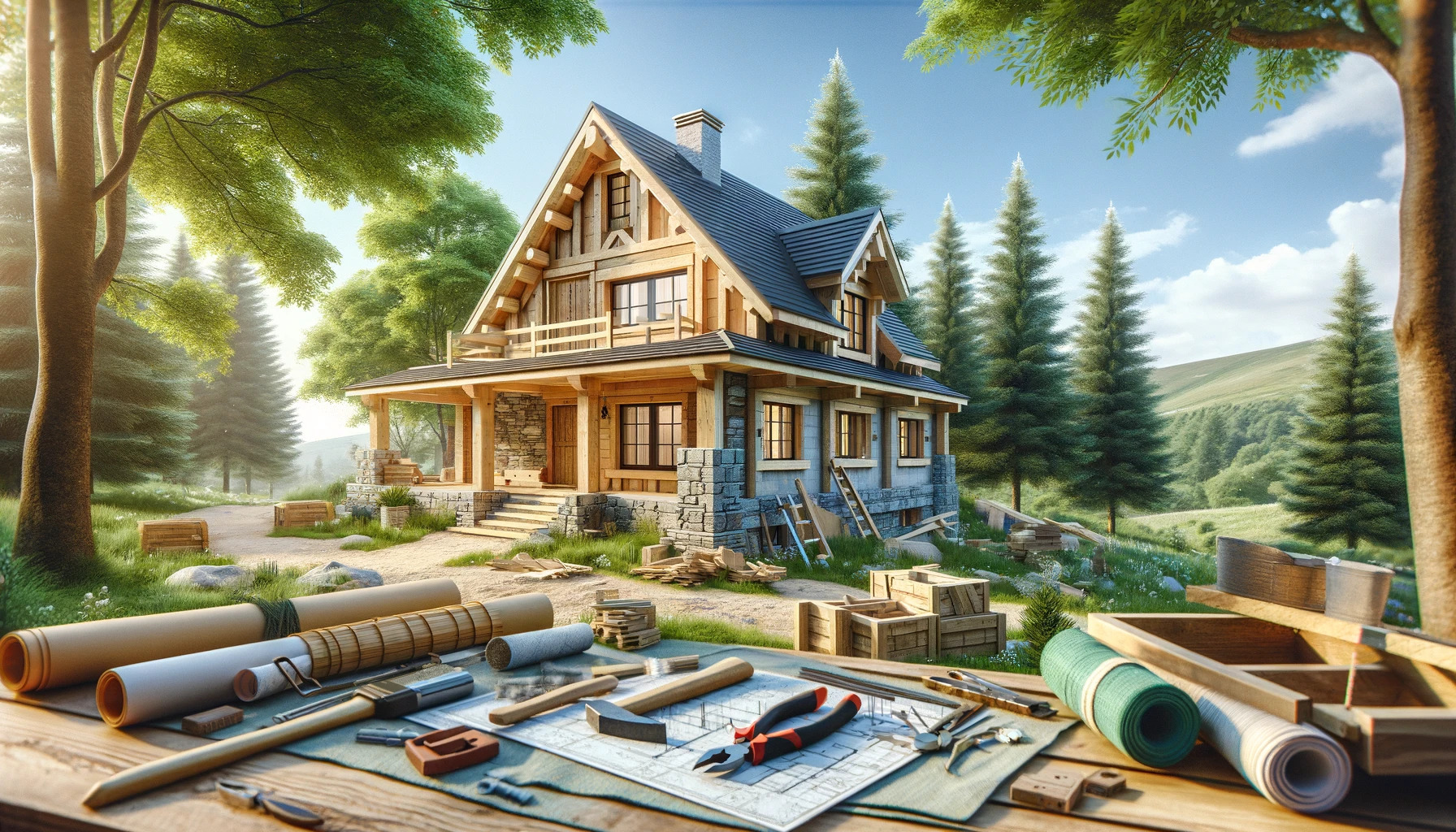 How To Build A Rustic Home On A Budget | Storables